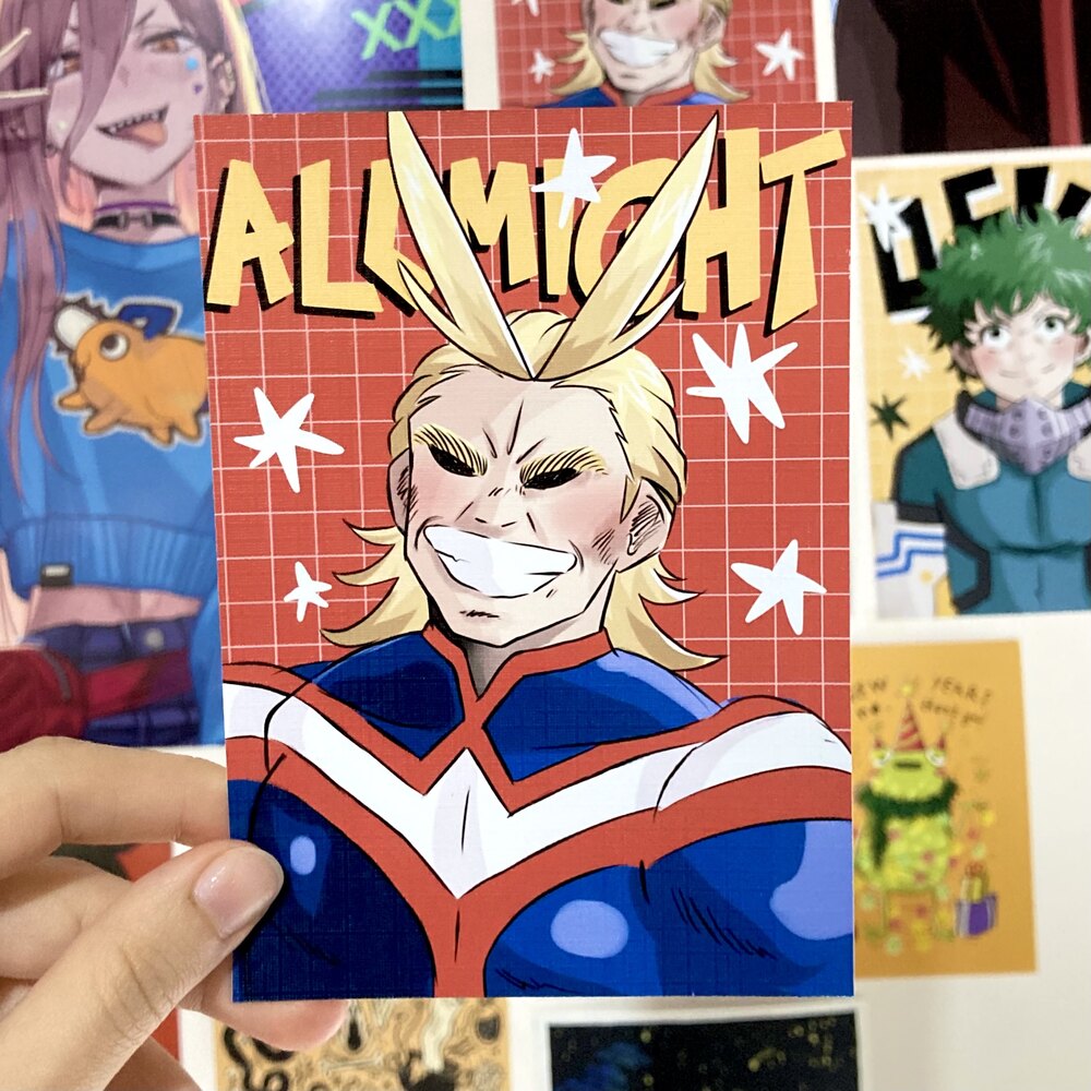 Allmight MHA poster A6 | zeynira