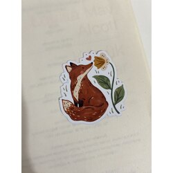 Tilki tekli sticker | Betulcraft