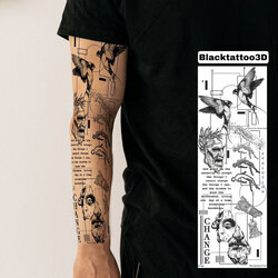 Yeni tam kol trend Tattoo | Blackcadde