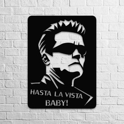 THE TERMINATOR WALL ART | Metal Wall Art