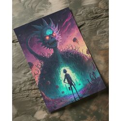 RickArt -Rick and Morty | World's wear