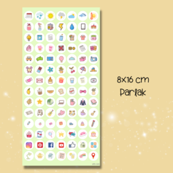 Ajanda/Planner İçin Mini Stickerlar | Deyda Atölye