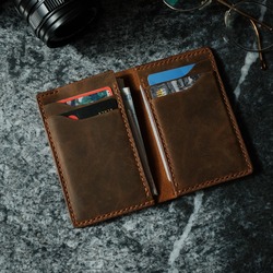 Dikey Deri Cüzdan - Dupont | DRUNK CRAFT