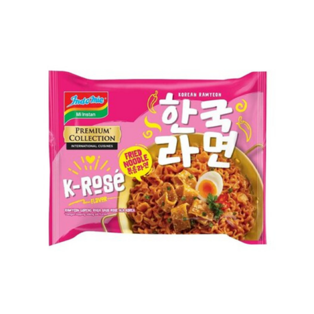 Indomie Premium Collection Korean Ramyeon Fried Noodle K-Rose – 83g | E ...