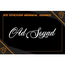 MİNİMAL STICKER | ES STICKER