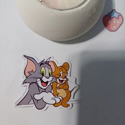 Tom ve Jerry tekli sticker | Mini Kırtasiye