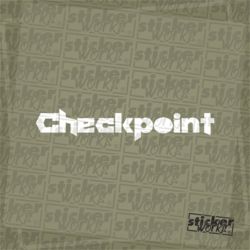 Checkpoint Sticker | Sticker Works