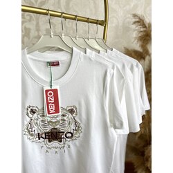 K*nzo Nakışlı Tişört Beyaz | FS Butik