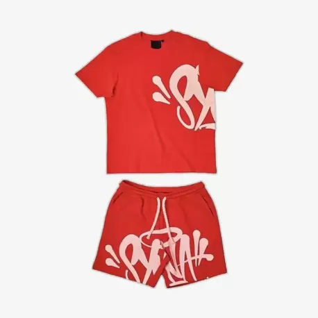 Syna World Logo Red Pink Full Set | Fless Wear