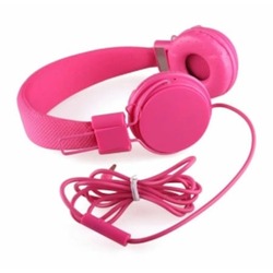 Color EP05 Mikrofonlu Kulaküstü Cırtlak Pembe Kulaklık | Pixalisaksesuar