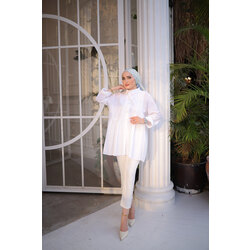 PİLİSE DETAY GÖMLEK | RAFEN STORE