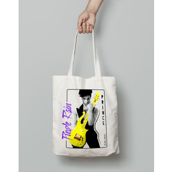 Prince -Yellow Guitar- Tote Bag | SHELTERMADEtshirt