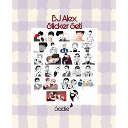 BJ Alex Sticker Seti | Sadie Shop