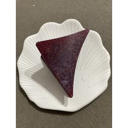 Bordo Simli Toka | Shine Accessories