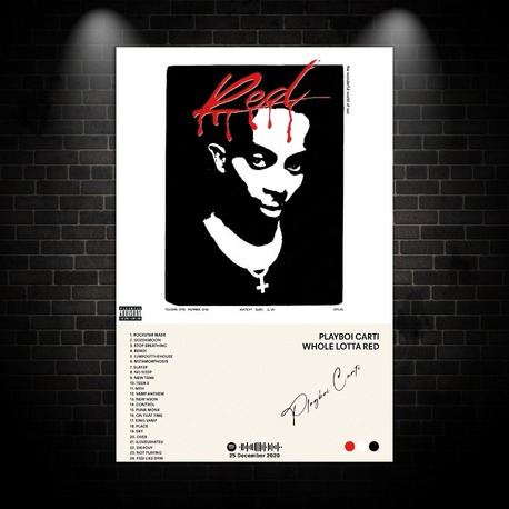 Playboi Carti - Whole Lotta Red | Siyamai Shop