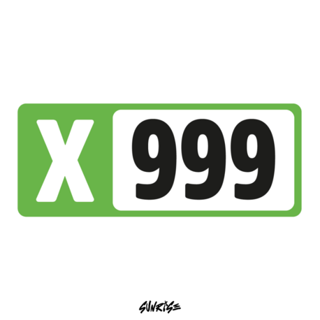 Forza Class X999 Sticker | SunRiseClub