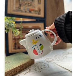Pablo Picasso Lisanslı Teapot | TheFrogVintage