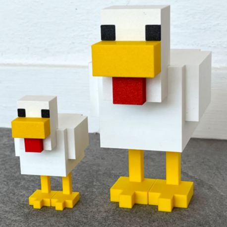 minecraft tavuk figürü | Winchy