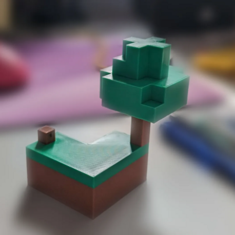 Minecraft skyblock adası | Winchy