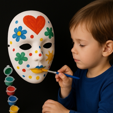 Sanat Maskesi Boyama Seti | Archura Dekorasyon