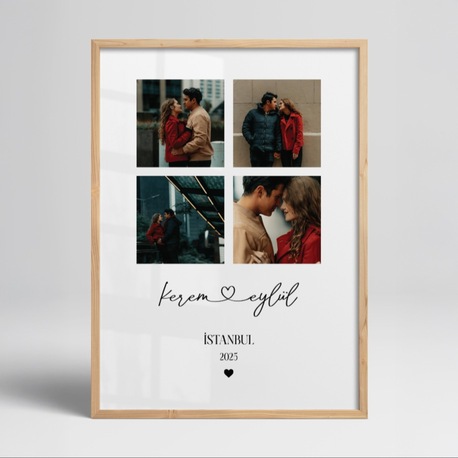 Romantik Çift Posteri | Luvigo