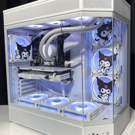 Caseybox CSYB-133 Kuromi 120 x120 mm Dörtlü Set Fan Kapağı | caseybox