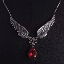 Dark Seraph Kolye | Chicora Treasures