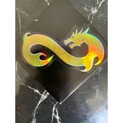 Eternal Fire Altın Holo Sticker | countersticker2
