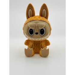 Labubu Figürü Gözü açık (Turuncu) | Freysu Shop