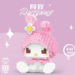 Büyük Boy My Melody Bricks seti | Freysu Shop