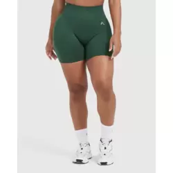 Oneractive Düz Model Şort Koyu Yeşil | Gym Tayt