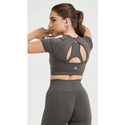 Oneractive Crop Kısa Kol | Gym Tayt