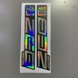 Rockshox ZEB Hologram Maşa Stickerı | Hawk And Stickers Official Store