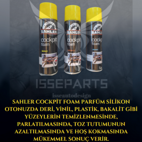 SAHLER COCKPİT FOAM 6' LI PAKET | isseparts