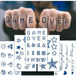 Game Over Dövme | JRDASTATTO