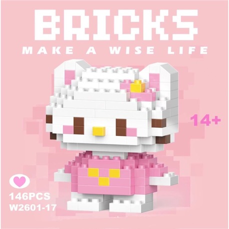 Hello Kitty Bricks Lego | Legodunyaasi