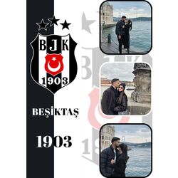BJK Taraftar Posteri(ÇERÇEVESİZ) | LİVA ANI STORE
