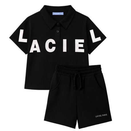 La'Ciel Paris Kol Basklı Pamuklu Polo Takım | MimiYo