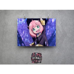SpyXFamily Anya 4K Metal Poster 20x28 | Otaku Dizayn