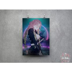Demon Slayer Hashira 4K Metal Poster 20x28 | Otaku Dizayn