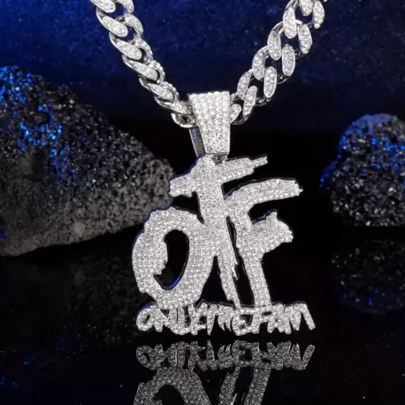 King Von OTF Iced Out Chain + Pendant | ParobitaChain