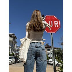 KEMERLİ SKATE JEAN | PEACE HUNTER