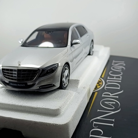 MERCEDES BENZ MAYBACH S KLASE S600 SILVER | pinardiecast