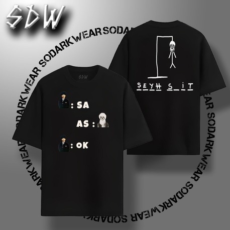 "Şeyh Sait + OK" Oversize T-Shirt | sodarkwear