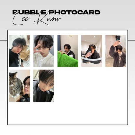 Lee Know Bubble Photocard | Sorachiya