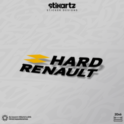 Renault | Hard Renault Sticker | Stikartz
