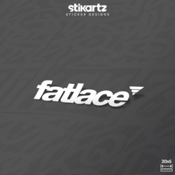 Fatlace Sticker | Stikartz