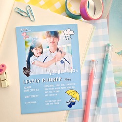 Özel Tasarım Lovely Runner Minimalist Poster | ♥ TPS SHOP ♥