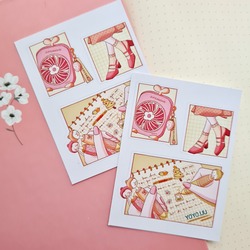 Sweet Girl Mini Sticker | ♥ TPS SHOP ♥