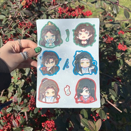 MXTX Danmei Sticker Sheet A5 | Umimiotan